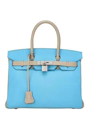 Hermès Birkin 30 Chevre Special Order Horseshoe Bag - Multi