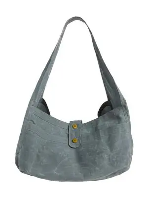SC103 Cocoon Sac Waxed Cotton Shoulder Bag