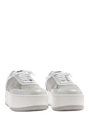 P448 Platform Sneakers - Matte/glitter