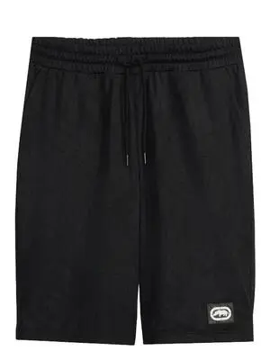 ECKO UNLTD. Lace Mesh Shorts - Black