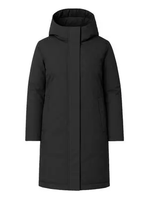 QUARTZ CO. Fermont Hooded Down Winter Jacket - Black