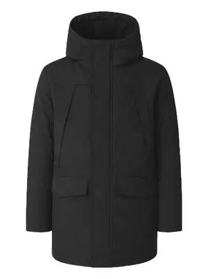 QUARTZ CO. Grant Hooded Down Jacket - Black