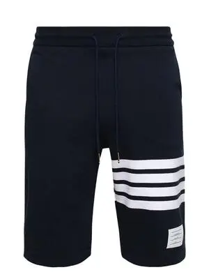 Thom Browne Classic Bar Sweatshorts - Blue