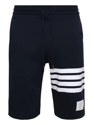Thom Browne Classic 4 Bar Sweatshorts Blue