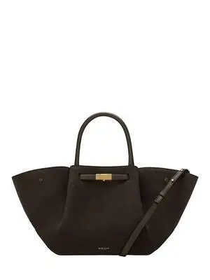 DEMELLIER Midi New York Tote Bag - Espresso Espresso
