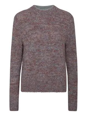 Vince Marled Crewneck Sweater - Cognac Com