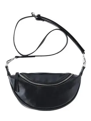 COTTON ON Suki Crossbody Bag Black Crinkle Pu