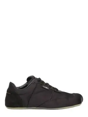 MAISON MARGIELA Suede-panel Sneakers - Black