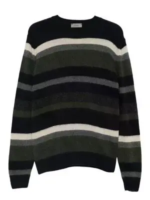 FERRANTE Striped Crew-Neck Sweater