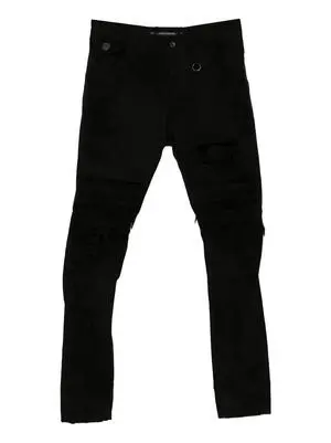 JULIUS Ribbed Taper Jeans