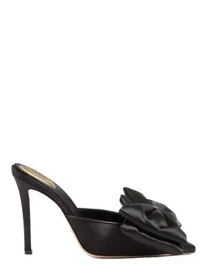 Valentino Garavani 105mm Yolande Mules - Black