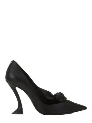 LANVIN 100mm Bow Pumps - Black