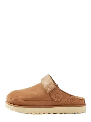 UGG Goldenstar Suede Clog - Chestnut