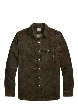 Ralph Lauren Paisley-print Corduroy Workshirt - Multi