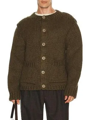 Our Legacy Over Cardigan - Olive