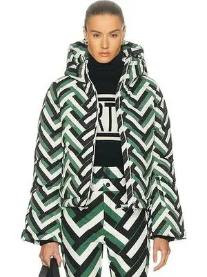 Perfect Moment Polar Flare Ski Jacket Iii - Green