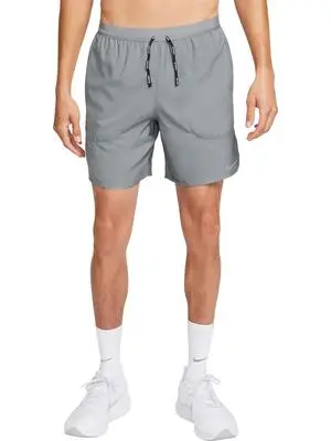Nike Flex Stride 7" Brief Running Shorts Grey