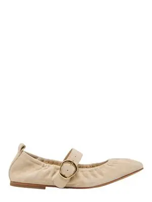 DOLCEVITA Caely Ballet Flat - Sesame Suede