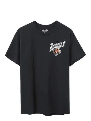 Junk Food Clothing Nfl Cincinnati Bengals Icon Flea Market Tee - Black