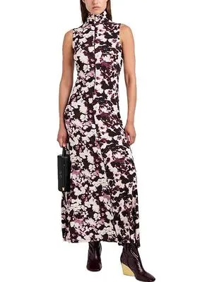 Proenza Schouler White Label Valentina Dress - Wine/orchid