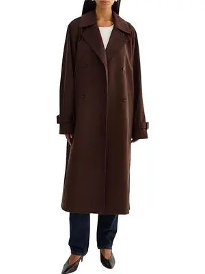 LAMARQUE Lamarque Belted Trench Coat