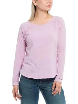 WILT CLOTHING Raglan Tee - Mauve Mist