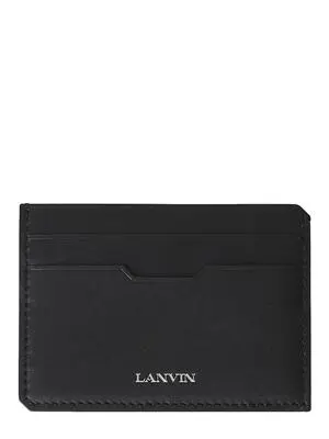 LANVIN Leather Cardholder - Black