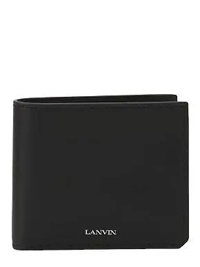 LANVIN Compagnon Leather Wallet - Black