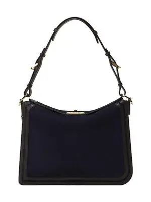 LANVIN Asymmetrical Suede Bag - Montana