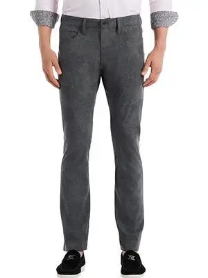 Robert Graham Alton Woven Straight Fit Pants - Grey