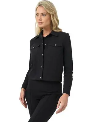 Anatomie Ultra-lightweight Denim Style Jacket - Black