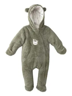 ANDY WAWA Forest Snuggle Bear Bodysuit - Green