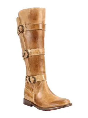 Bed Stu Kitty Engineer Boot - Tan Rustic