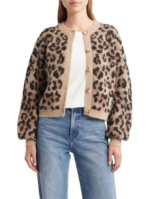 The Great. The Windsor Cardigan - Leopard