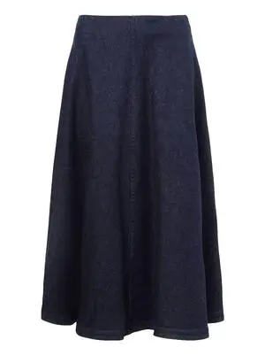 ALTUZARRA Varda Denim Midi Skirt