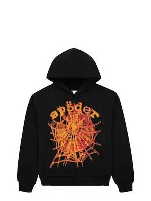 SP5DER Og Web V2 Hoodie - Black
