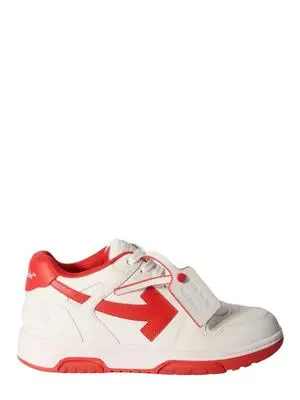 Off-White Off-White OOO Low Top Sneakers White/red