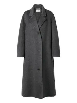 THE ROW Gustaf Cashmere Overcoat - Gray