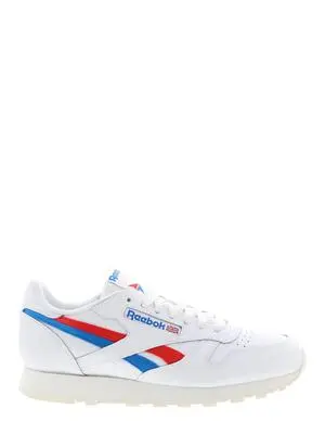 REEBOK Classic Leather Sneakers - White/instinct Red/dynamic Blue