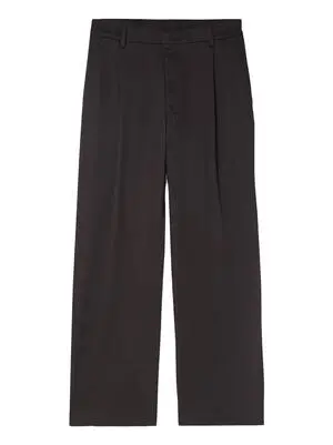 Nn07 Kay 1420 Straight-leg Pleated Trousers - Brown