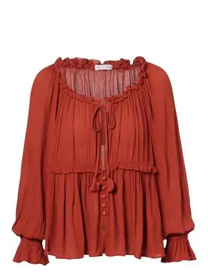 Poupette St Barth Moon Top - Red