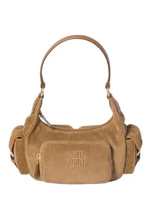 Miu Miu Corduroy Bag - Cinnamon