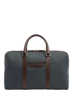 CARL FRIEDRIK Compact Nylon Weekender - Navy/hackett