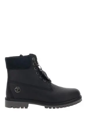 Timberland Ankle Boots With Block Heel - Black