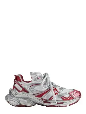 Balenciaga Runner 2.0 Sneakers - Off White/red