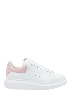 Alexander McQueen Oversized Croc Sneakers - White/pink