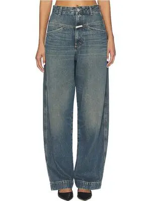 Closed Deni Wide Leg Jeans - Dark Blue