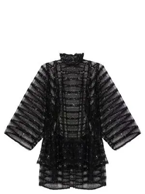 Munthe Risso Sequin Mini Dress - Black