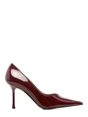CASTAGNA Anya 85mm Pointed-toe Pumps - Red