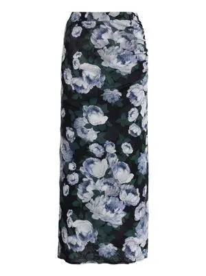 Stella McCartney Mesh Midi Skirt - Floral